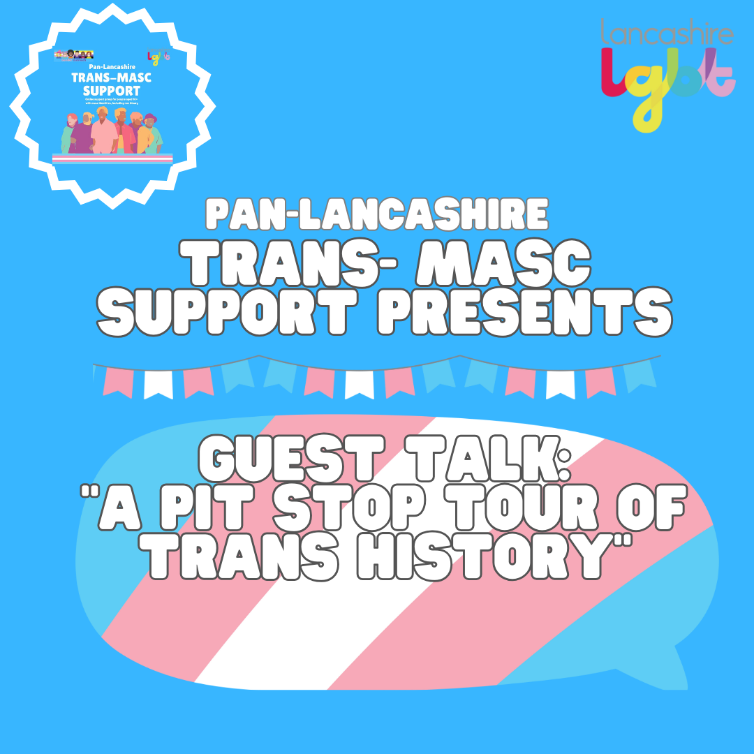 Pit Stop Tour of Trans History - Lancashire LGBT - Happier, healthier ...